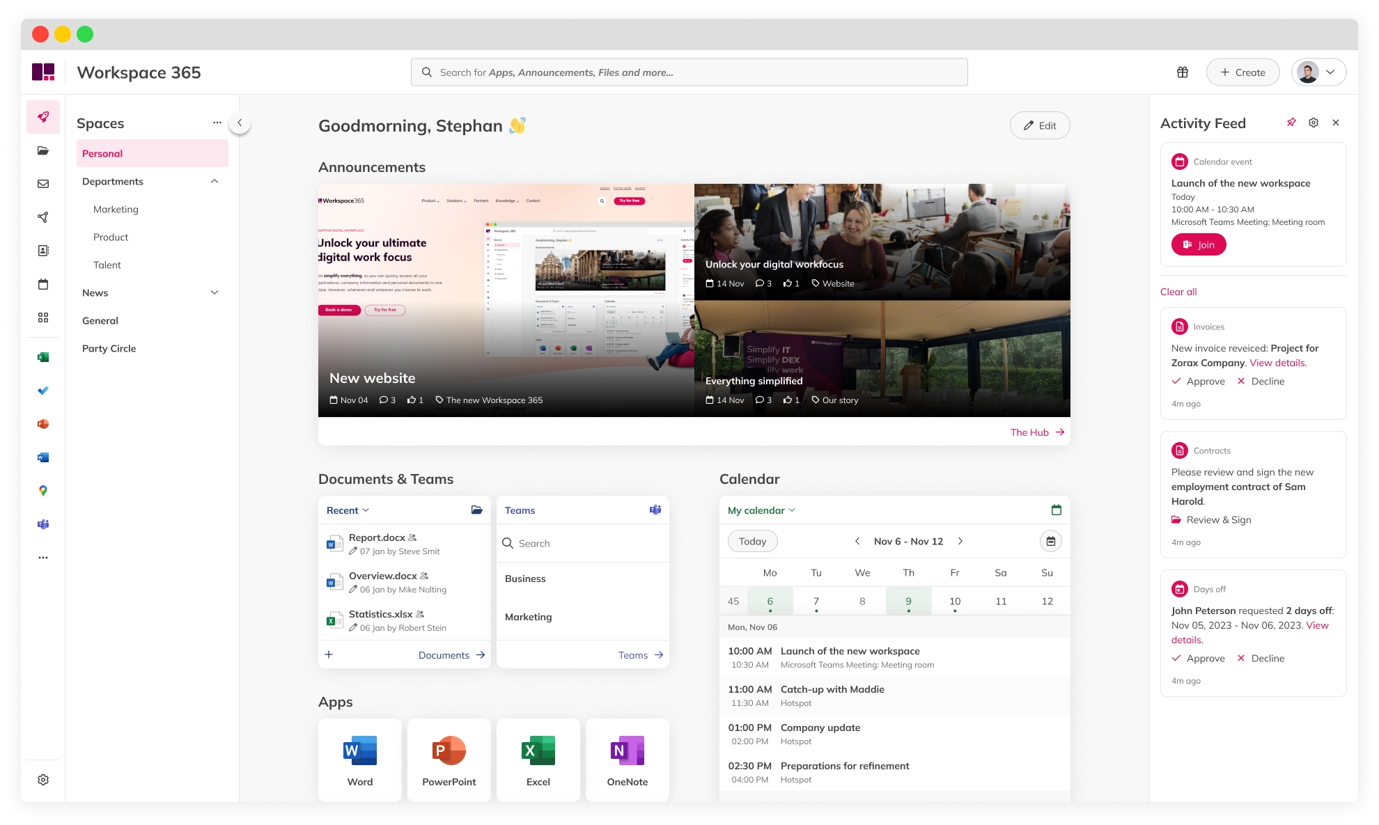 Workspace 365 | Breng de focus terug naar je werk